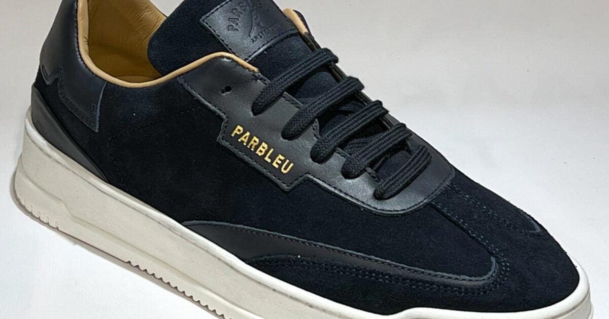 PARBLEU AT 2000 navy suede nappa | Ten Eekelder Schoenen